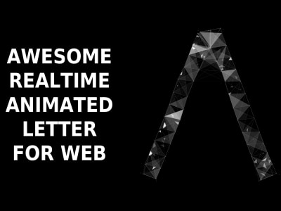 Awesome animated letter for your website (realtime interactive) | Upwork