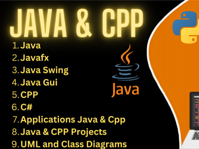 Java and C++ projects GUI and Console Base | Upwork
