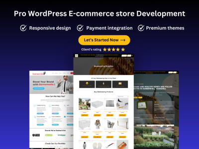 Pro E-commerce Wordpress Website | Woocommerce | Online store | Upwork