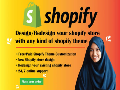 Shopify theme design customization | Upwork