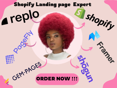 Build landing pages for your shopify store with replo, pagefly or ...