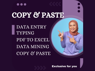 Perfect copy & paste services | Upwork