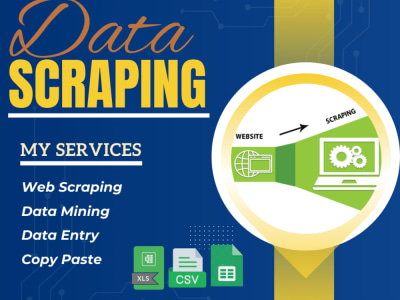 Data Entry, Data Collection, Data Scraping and Web Scraping | Upwork