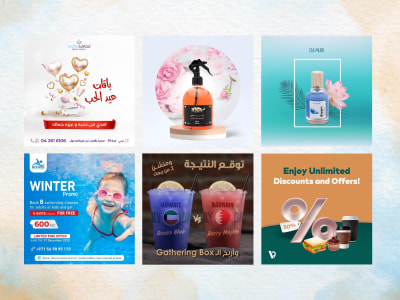 Creative social media posts designs for all platforms | Upwork