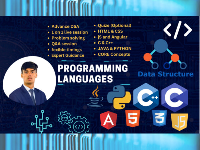 Assistance in cpp programing, tutor C/C++ programming, python tutor ...