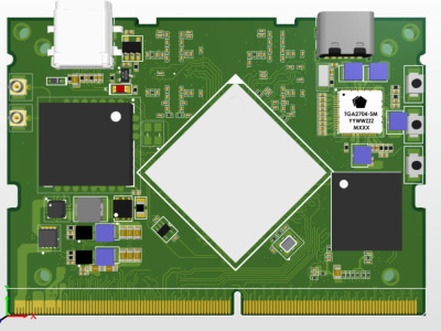 PCB, Circuit design for SOM of iMX, TI, Rockchip, ESP32, with Altium ...