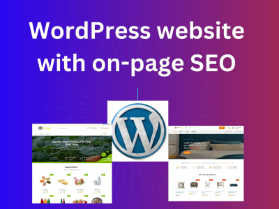 Wordpress website with onpage SEO optimization | Upwork