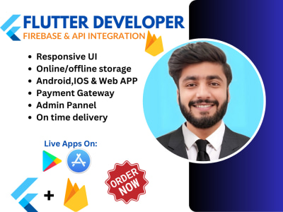 Flutter app | flutter developer | flutter expert | flutter firebase | Upwork