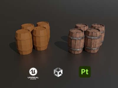 Your Game Model Texture Painted By Substance Painter | Upwork