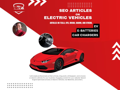 An electric vehicles content that is engaging and SEO optimized. | Upwork