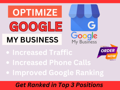 Optimize Google My Business Page For Local Seo Gmb Ranking Upwork