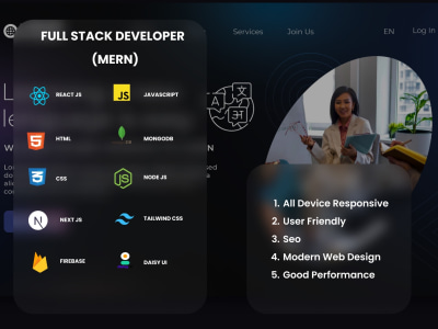 Full Stack Developer for MERN React JS, JavaScript, Node JS, MongoDB ...