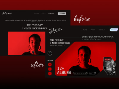 A high converting redesign of your existing website landing page | Upwork