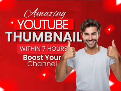 A amazing YouTube thumbnail Design and YouTube banner, amazing ...