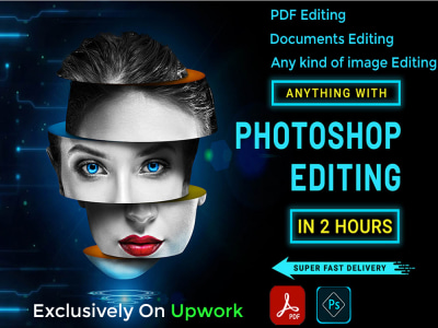 Edit modify manipulate PDF, images & DOC in photoshop | Upwork