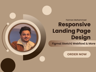 A responsive landing page design for optimized conversions | Upwork