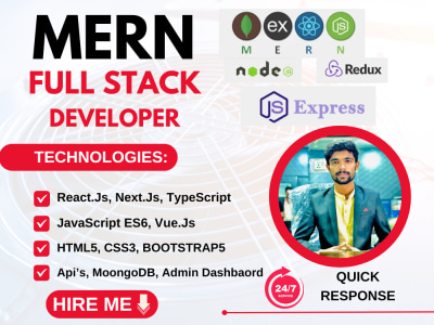 A MERN and MEAN Stack Developer | Experienced Developer | Web Developer | Upwork