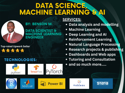 Data science and machine learning projects done in Python, R, or Matlab ...