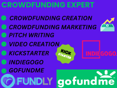 A Quality Crowdfunding marketing strategy, Crowdfunding management | Upwork