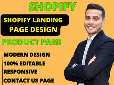 Shopify landing page or product pages | Upwork