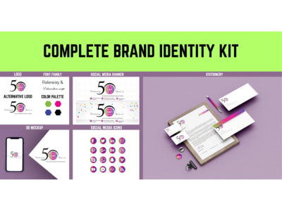 A creative business logo design and complete branding kit | Upwork