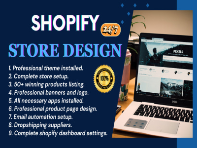 Comprehensive Shopify store development services | Upwork