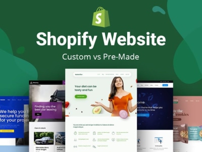 A shopify ecommerce website shopify website design shopify store | Upwork