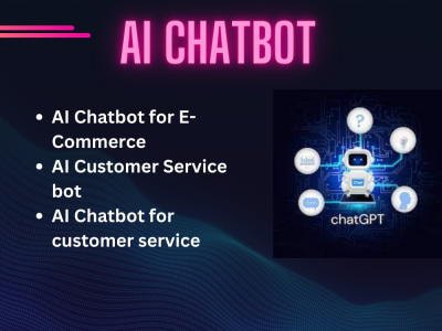 AI chatbot for E-commerce | AI Customer service Bot | Upwork