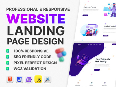 PSD to HTML Conversion Expert Convert responsive Bootstrap website | Upwork