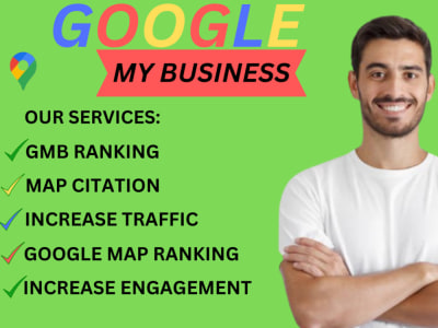An optimize google my business listing for local seo gmb maps ranking | Upwork