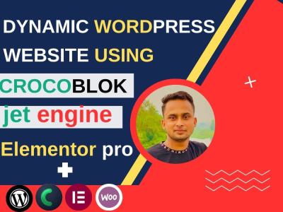 Dynamic WordPress website with Crocoblock Jet Engine & Elementor Pro | Upwork
