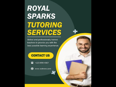 A flyer design for print and/or social media use (IG or Facebook Post ...