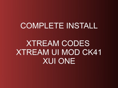 Complete install of XUI ONE, XTREAM CODES | Upwork