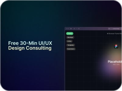 Free 30-Min UI/UX Consulting : Let's Unlock Potential Of Your Product ...