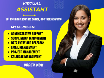 Reliable Virtual Assistant: Data Entry, Admin Support, Web Research | Upwork