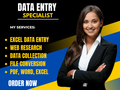 Reliable and Quick Data Entry Services with 100% Accuracy | Upwork
