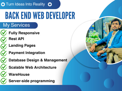 Back end web developer | Upwork