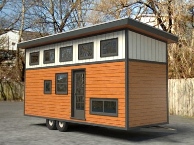 Tiny trailer house design with construction drawings | Upwork