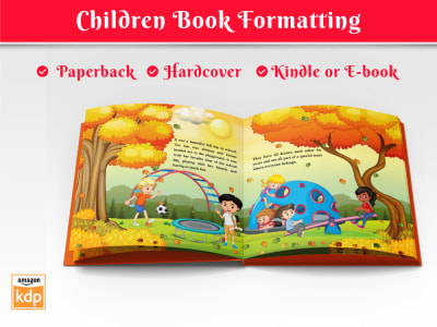 Children book formatting and layout design for amazon KDP | Upwork