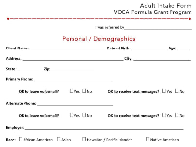 Customized, fillable PDFs for patient intake, assessment, & progress ...