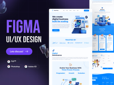 Figma Website Design and UI UX mockup | Upwork
