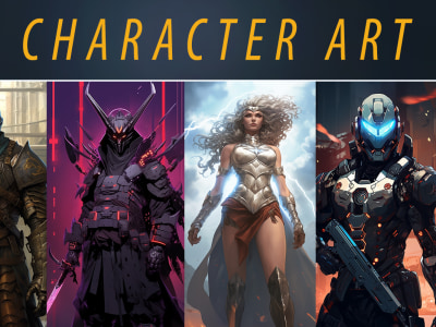A unique character art designed for you. | Upwork