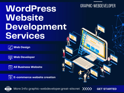 Develop professional business website wordpress elementor | Upwork