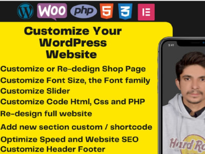 Customize wordpress website theme with changes and update | Upwork