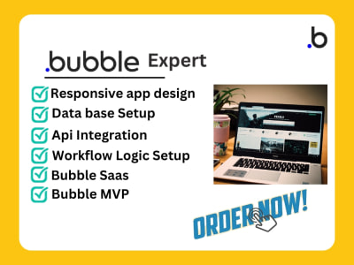 Get a functional bubble website mobile app, MVP | Upwork