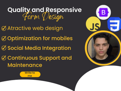 High-Quality Forms and Surveys with HTML, JavaScript, and Bootstrap | Upwork