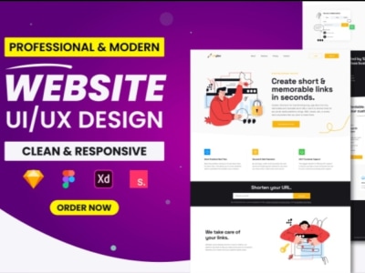 A responsive figma website design | figma landing page | website ...