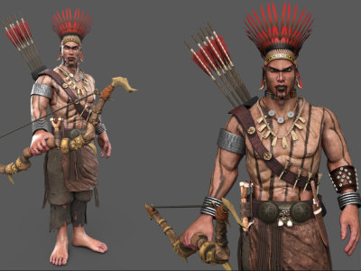 Realistic 3d Character, Model stylized Character,detail texture,rig3d ...