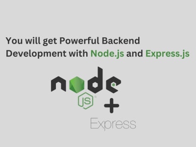 Powerful Web Development with Node.js and Express.js | Upwork