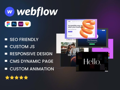 A professional webflow website | Upwork